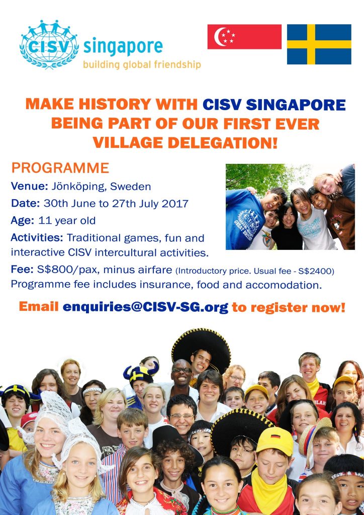 CISV programme in Sweden for 11 year-olds